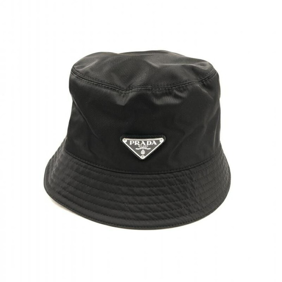 Prada | Accessories | Prada 2ss Renylon Buckett Hat Black Size Xl Prada Nylon Bucket | Poshmark